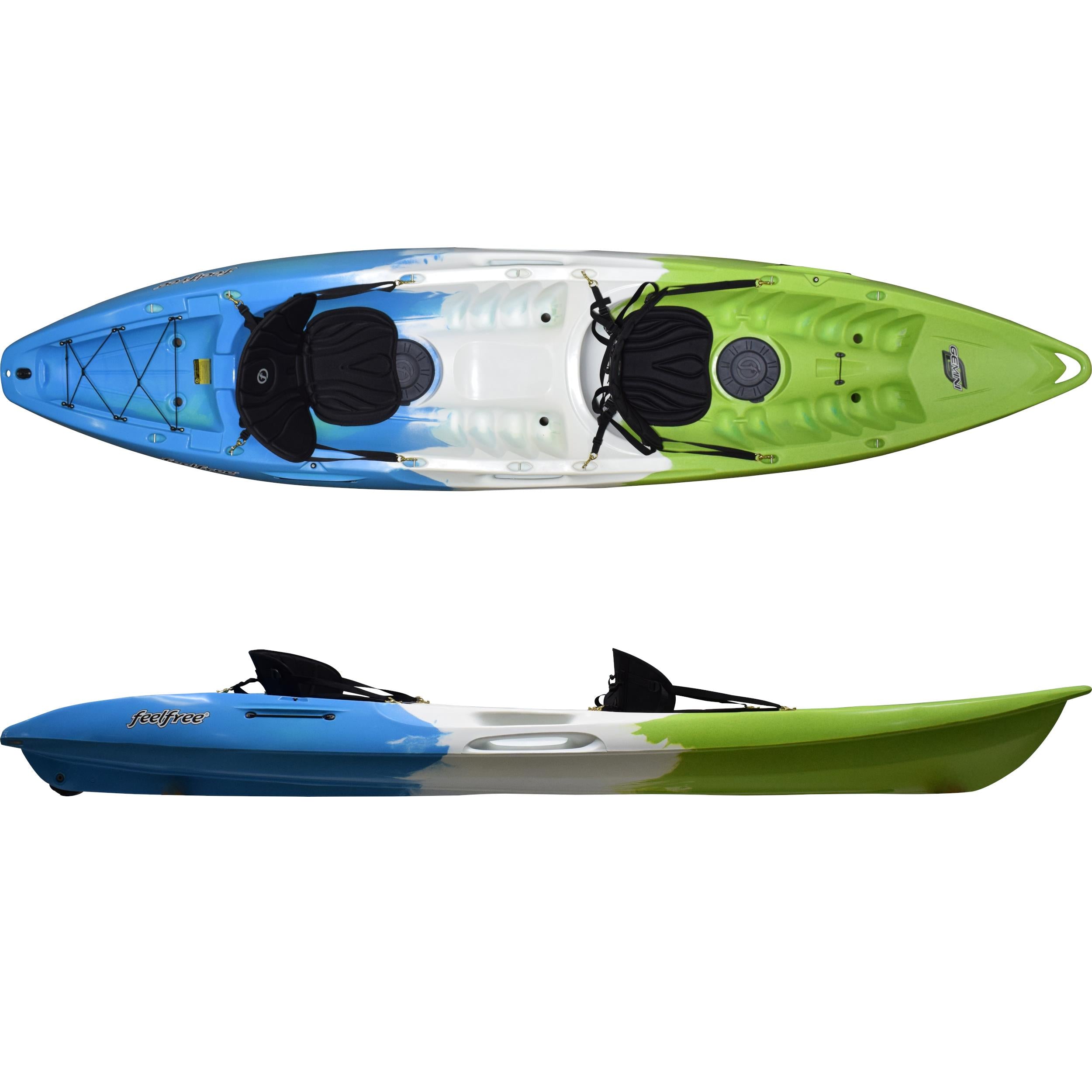 Kayak Gemini, un kayak tandem performant avec coque longue – Feelfree